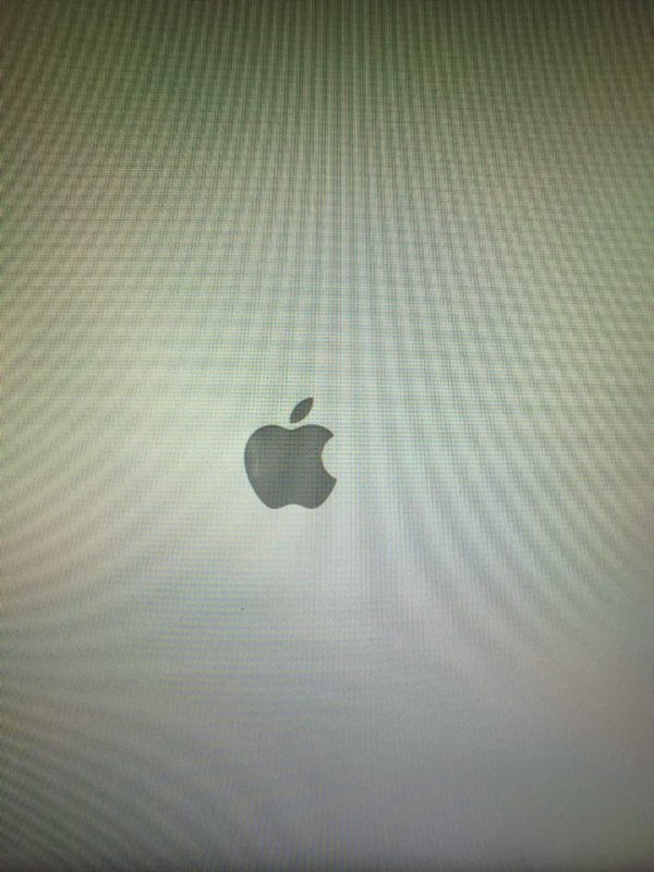 MacBook Air backlight blemish after repair