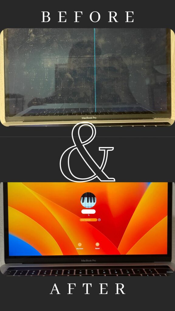 A1989 MacBook Pro Screen Repair - Fixing Lines on Screen